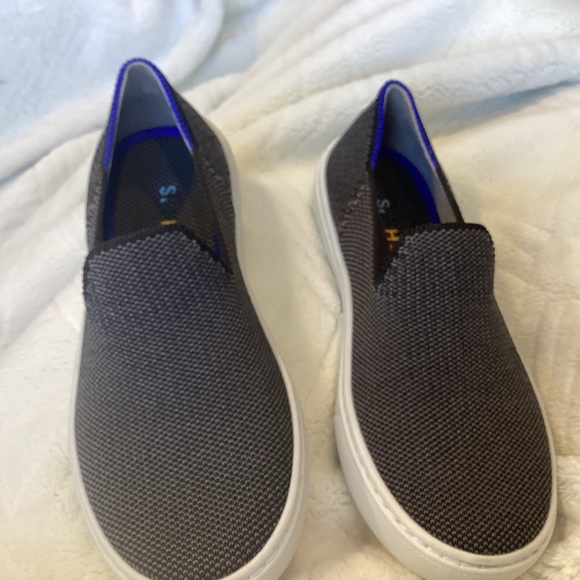 Rothy's | Shoes | Rothys The Kids Sneaker Steel Gray Textile Youth ...